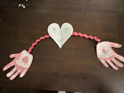 Valentine’s Crafts Based on the Book Hedgehugs